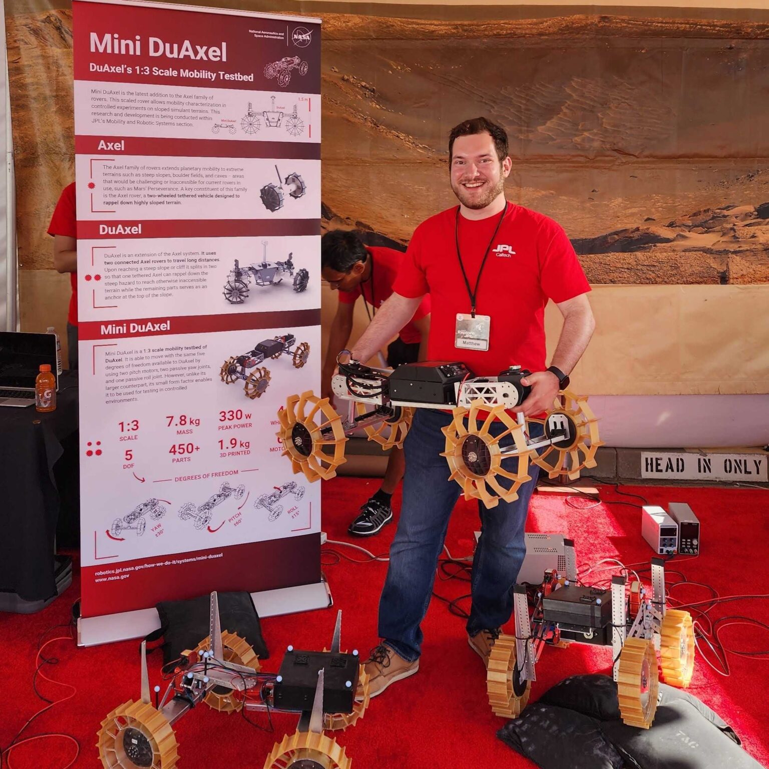 Seminar: Developing a Subscale DuAxel Mobility Testbed at NASA Jet ...